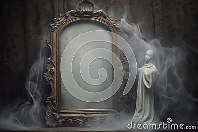 A Captivating Image Portraying The Apparition Of A Ghostly Face ...