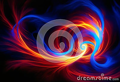 Capturing The Transcendent Beauty Of A Swirling Plasma Phantom Stock ...