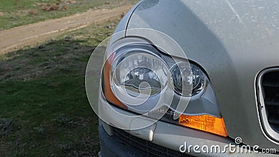 Car Blinker Light, Car Light Blinking on Continuously Stock Video ...