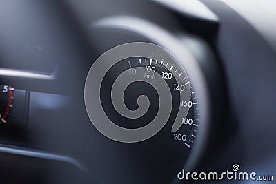 Car Dashboard Auto Digital Fast Speed Meter Number Kilometer Km For ...