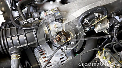 Car Engine Revving (Close-up HD) Stock Video - Video of video, power ...