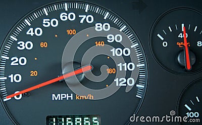 Car Gages Royalty Free Stock Photo - Image: 1267455
