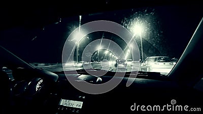 Car Interior in Moving Vehicle Stock Footage - Video of ride, vehicle ...