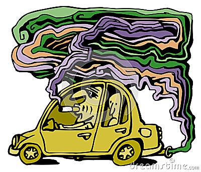 Car Pollution Stock Image - Image: 17681701