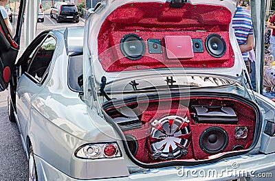 Car Sound System Editorial Image - Image: 26289045