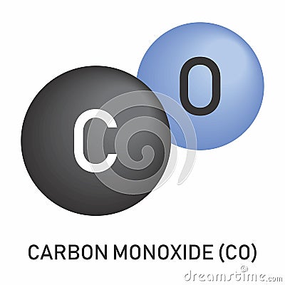Carbon Monoxide Molecular Formula Stock Image | CartoonDealer.com ...