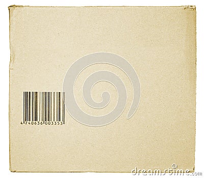 Cardboard With Barcode Royalty-Free Stock Image | CartoonDealer.com ...