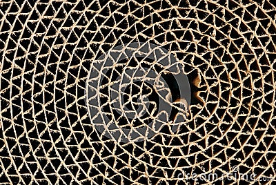 Cardboard Circle Stock Photography - Image: 1376182