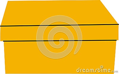 Cardboard Shoe Box Cartoon Vector | CartoonDealer.com #290248911