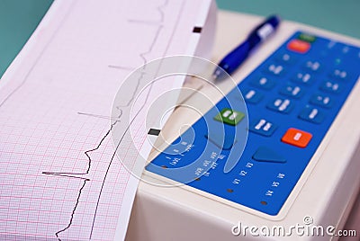 Cardiograph Royalty Free Stock Images - Image: 1592429