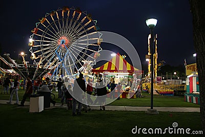 Carnival At Night Royalty Free Stock Photography - Image: 771337