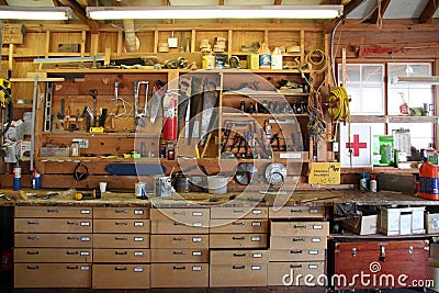 Carpenter's Bench Royalty Free Stock Photo - Image: 5381115