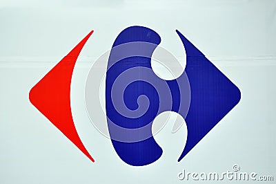 Carrefour Store Logo Editorial Image | CartoonDealer.com #20428244