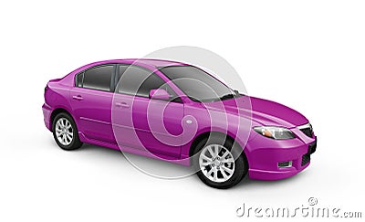 Carro Roxo Foto de Stock Royalty Free - Imagem: 4635765
