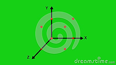 Cartesian Axes Animation 3D Cube Stock Video - Video of trend, growth ...