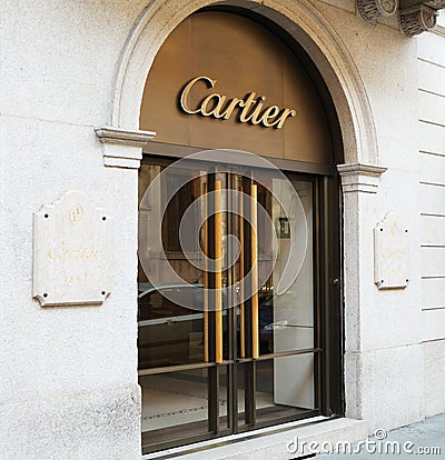 Cartier Store Editorial Stock Photo - Image: 21218213