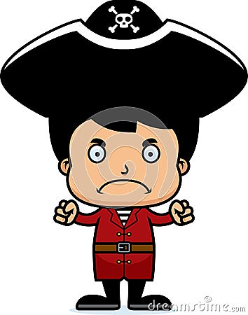Cartoon Angry Pirate Boy Stock Vector - Image: 55478440
