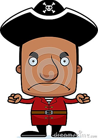 Cartoon Angry Pirate Man Stock Vector - Image: 55342185