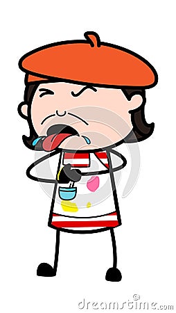 Cartoon Artist Choking Stock Photo | CartoonDealer.com #191432532