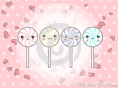 Cartoon Candy Characters | CartoonDealer.com #64627025