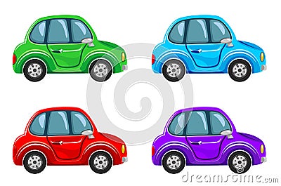 Cartoon Cars. Stock Vector - Image: 40222278