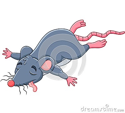 Cartoon Dead Mouse | CartoonDealer.com #136771831