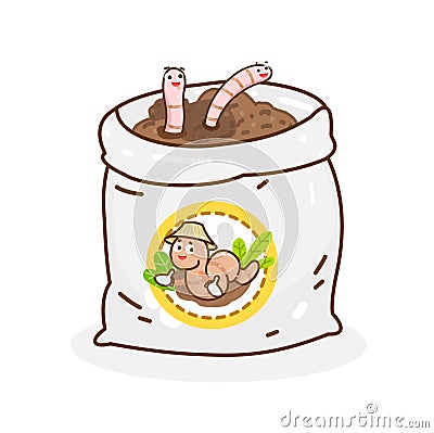Logo Manure And Vermicompost Vector. Stock Photography | CartoonDealer ...