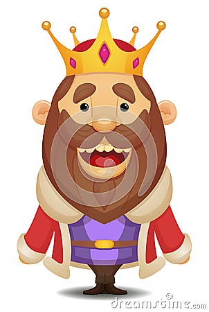 Cartoon King Stock Photo - Image: 25544130