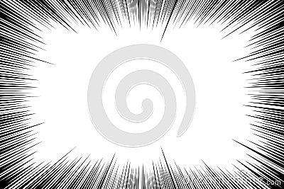 Cartoon Line. Comic Lines. Concentrated Emphasis. Speed Effect. Anime ...