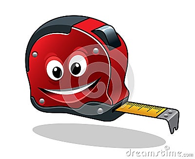 Cartoon Measuring Tape Stock Vector - Image: 43848455
