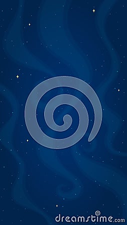 Cartoon Outer Space Background Vector Illustration | CartoonDealer.com ...