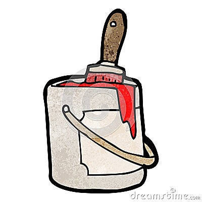 Cartoon Paint Pot Stock Images - Image: 38065384