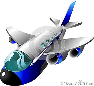 Cartoon Plane Royalty Free Stock Images - Image: 16366029