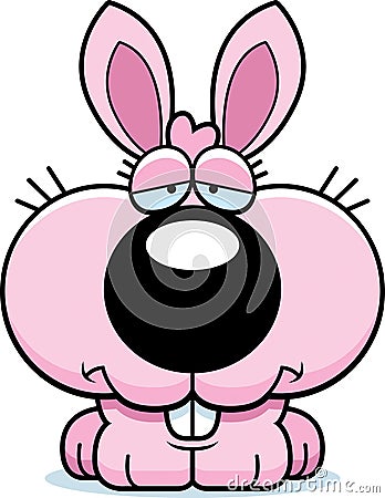 Cartoon Sad Bunny Rabbit Stock Vector - Image: 47475030