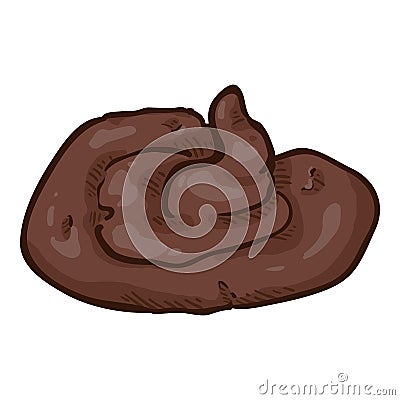 Cartoon Shit. Vector Poop Illustration Stock Photography ...