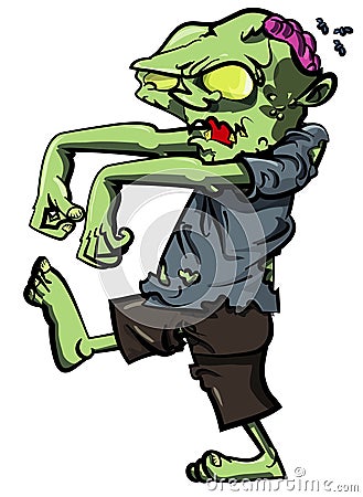 Cartoon Zombie Human Stock Illustrations – 4,126 Cartoon Zombie Human ...