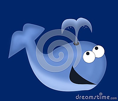 Cartoon Whale Stock Images - Image: 3199234
