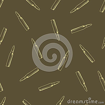 Cartridges Seamless Texture Cartoon Vector | CartoonDealer.com #48137303
