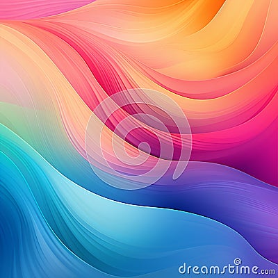 Cascading Colors In Mesmerizing Gradient Pattern Stock Photography ...