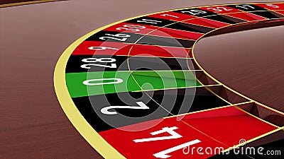 Casino Roulette Wheel Animation - Seamless Loop Stock Footage - Video ...