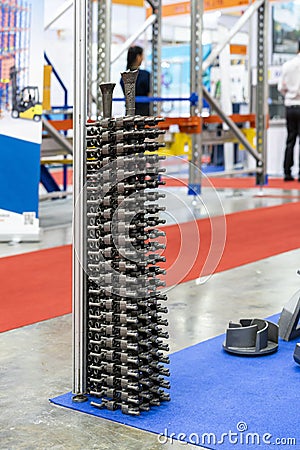 Casting Tree Stack Iron Parts With Gating System Riser Runner And ...