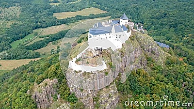 Castle of Fuzer in Hungary stock footage. Video of historic - 124965232