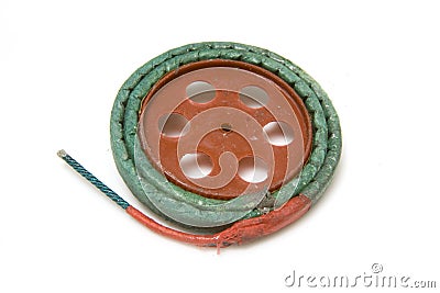 A Catherine Wheel Firework Stock Images - Image: 7125134