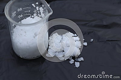 Caustic Soda Flake Sodium Hydroxide Flake Royalty-Free Stock Photo ...