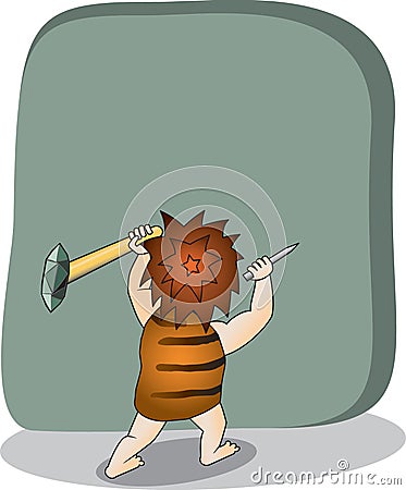 Caveman Hammer Chisel