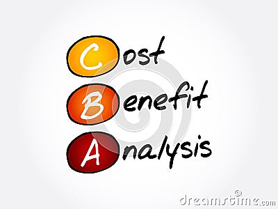 CBA - Cost-benefit Analysis, Acronym Stock Photography | CartoonDealer ...