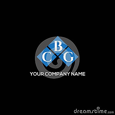 CBG Letter Logo Design On BLACK Background. CBG Creative Initials ...