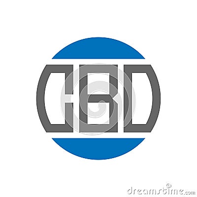 CBO Letter Logo Design On White Background. CBO Creative Initials ...