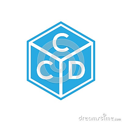 CCD Letter Logo Design On Black Background. CCD Creative Initials ...