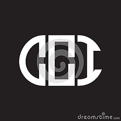 CCI Letter Logo Design On Black Background. CCI Creative Initials ...